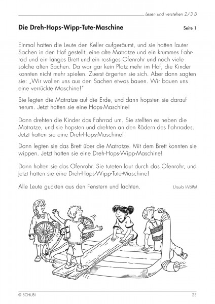 Lesen und Verstehen 2./3. Klasse Ausgabe B | LMS Lehrmittel-Service H.Späth GmbH