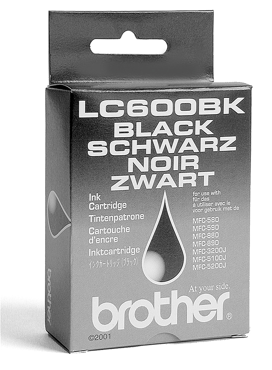 Brother Patrone LC-600 BK schwarz, für MFC-580, 590, 890 | LMS ...