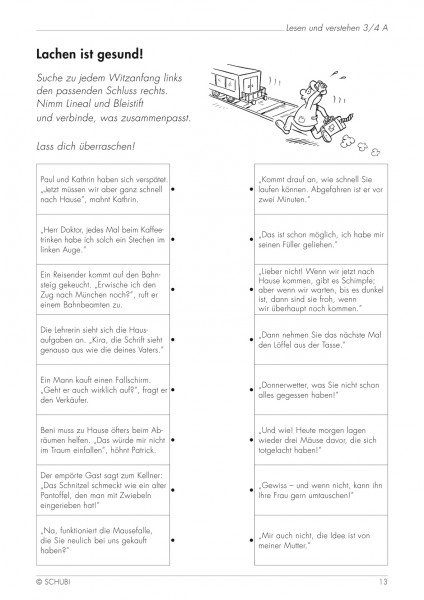 Lesen und Verstehen 3./4. Klasse Ausgabe A | LMS Lehrmittel-Service H.Späth GmbH