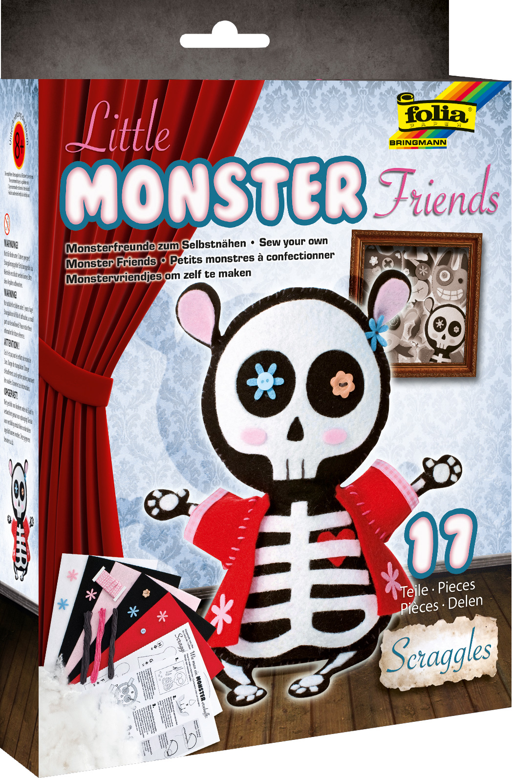 Little Monster Friends: Scraggles Größe ca. 18 x 25 cm | LMS Lehrmittel ...