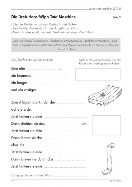 Lesen und Verstehen 2./3. Klasse Ausgabe B | LMS Lehrmittel-Service H.Späth GmbH